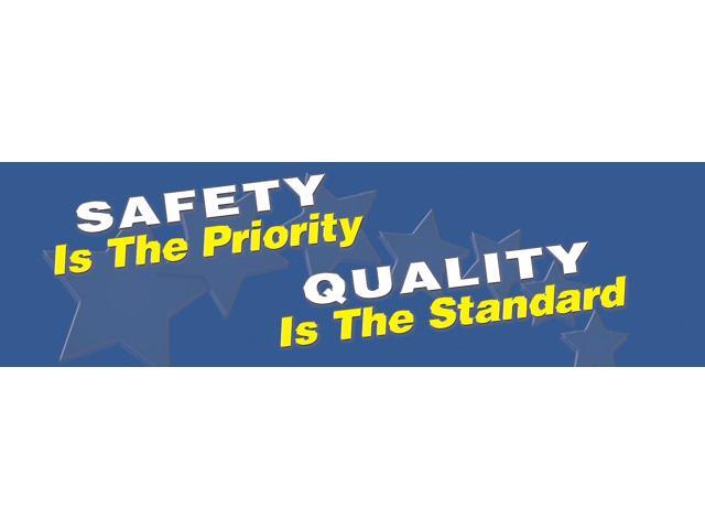Click here for ACCUFORM MBR866 Safety Banner  Safety Is The Prior... prices