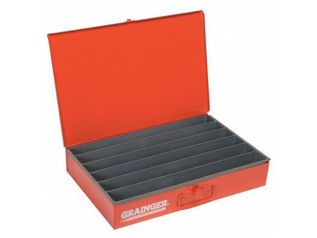 Click here for DURHAM MFG 125-17-S1158 Steel Compartment Box Red prices