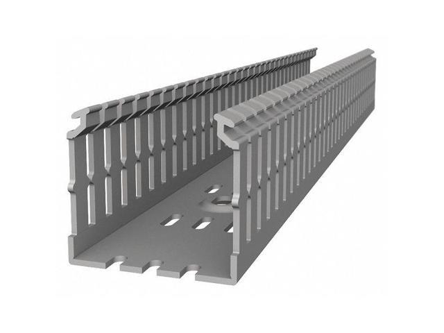 Click here for TYRAP TYD1X2NPG6 Wiring Duct Narrow Slot Wall Gray... prices