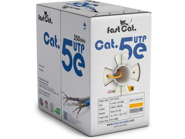 Click here for fast Cat. Cat5e Ethernet Cable 1000ft - 24 AWG  CM... prices