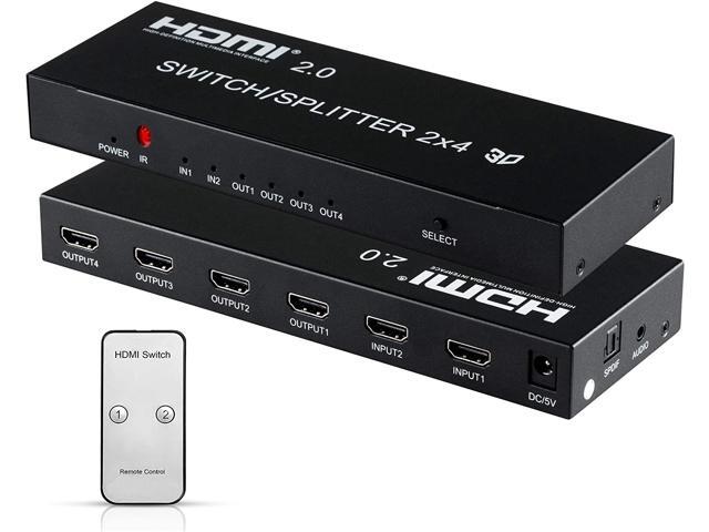 Click here for 4K@60Hz HDMI Audio Extractor Splitter Switcher 2 i... prices