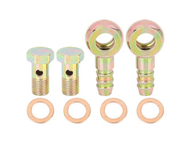 Click here for 2 Sets 10mm Banjo Hose Barb Bolt Fittings Banjo Bo... prices