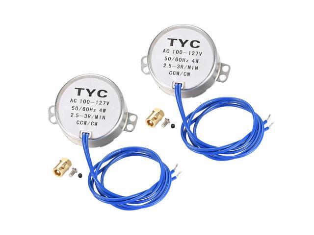 Click here for 2PCS Synchronous Motor 100-127 VAC 50/60 Hz 4W 2.5... prices