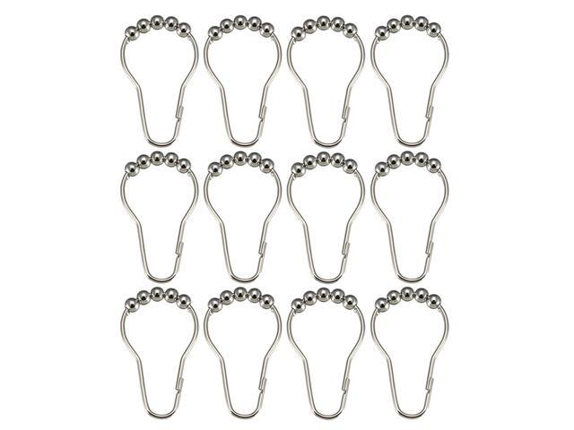 Click here for Shower Curtain Ring Hooks Metal for Bathroom Showe... prices