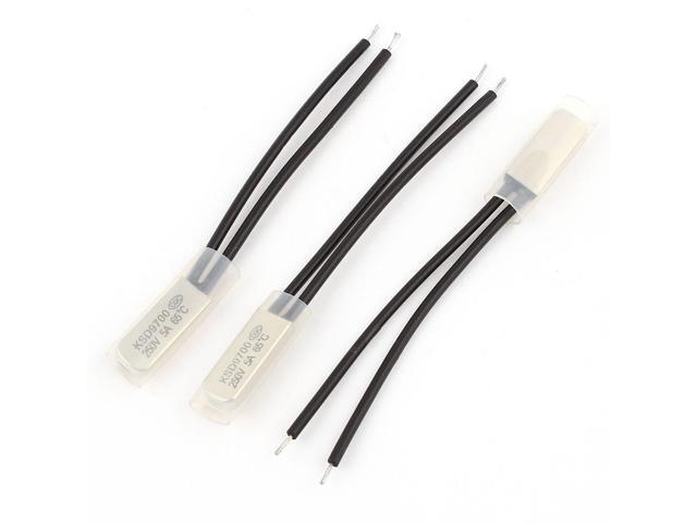 Click here for 3 Pcs KSD9700 65 Celsius Normal Close Bimetal Ther... prices
