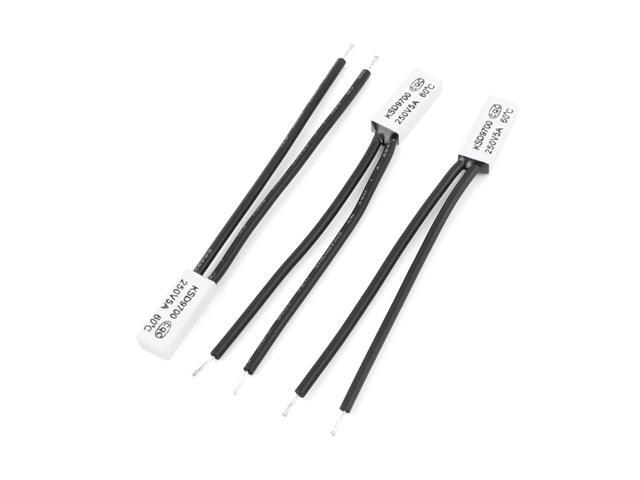 Click here for 3pcs KSD9700 60 Celsius NC Bimetal Thermostat Temp... prices
