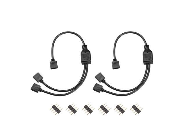 Click here for RGB LED Light Connector 4 Pin 1 to 2 Female Splitt... prices