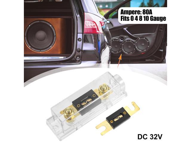 Click here for 1 Set Car Audio 0 4 8 Gauge Inline ANL Fuse Holder... prices