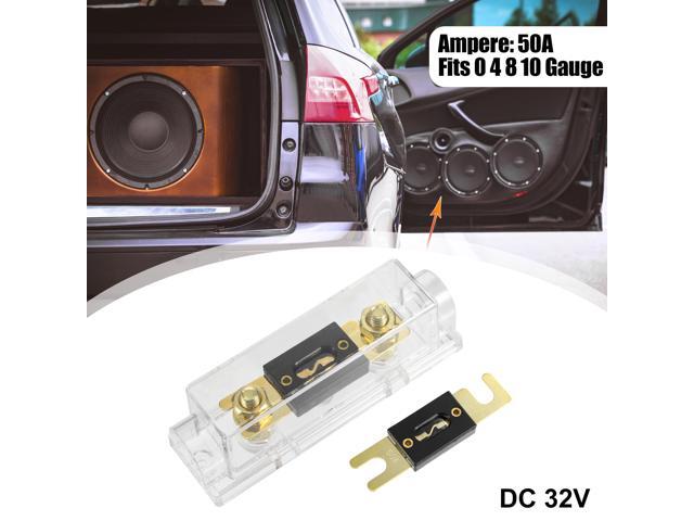 Click here for 1 Set Car Audio 0 4 8 Gauge Inline ANL Fuse Holder... prices