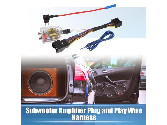 Click here for Radio Amp Subwoofer Amplifier Plug Play Wire Wirin... prices