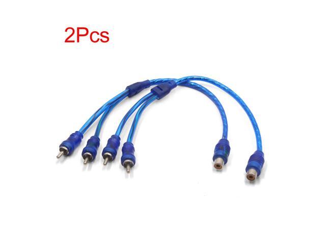 Click here for 2Pcs 12 Inch Long Female to 2 Male RCA Splitter Ad... prices