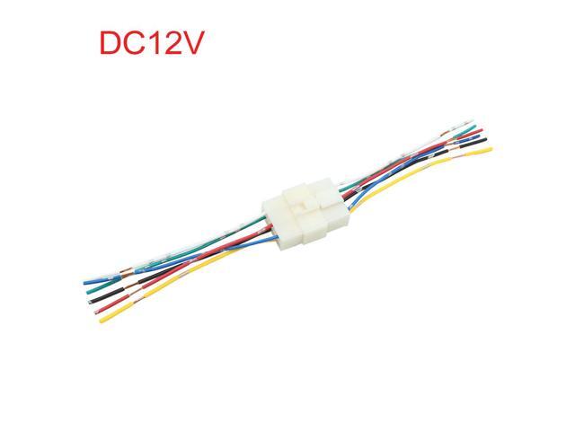 Click here for White DC12V 6 Pin Male Female Car Waterproof Elect... prices