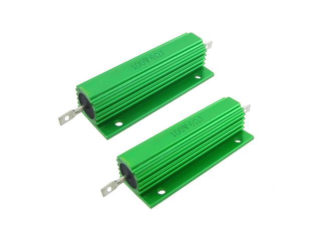 Click here for 2pcs 100 Watt 6 Ohm 5 Chassis Mounted Aluminum Cla... prices
