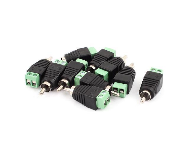 Click here for Unique Bargains 10 Pcs Speaker RCA Wire to AV Phon... prices