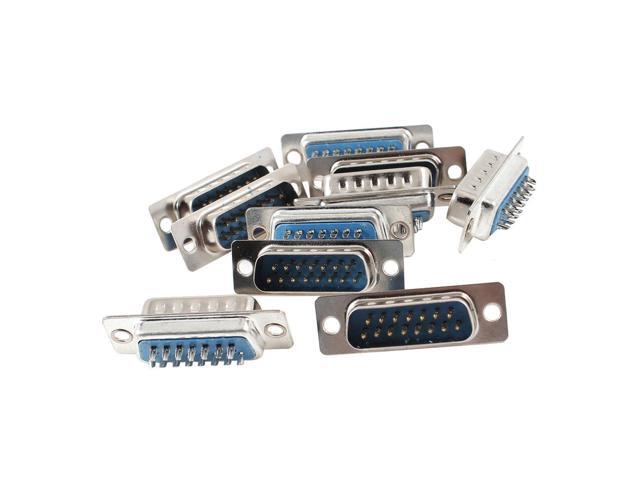 Click here for DB-15 Dual Row 180 Degree D-Sub PCB Mounting Conne... prices