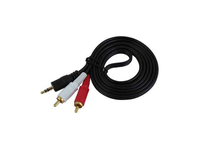 Click here for 4.7Ft 3.5mm Headphones Plug to 2 RCA M/M Audio Cab... prices