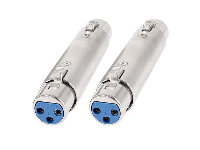 Click here for 2 Pcs XLR 3 Pin Female to Female F/F Audio Microph... prices