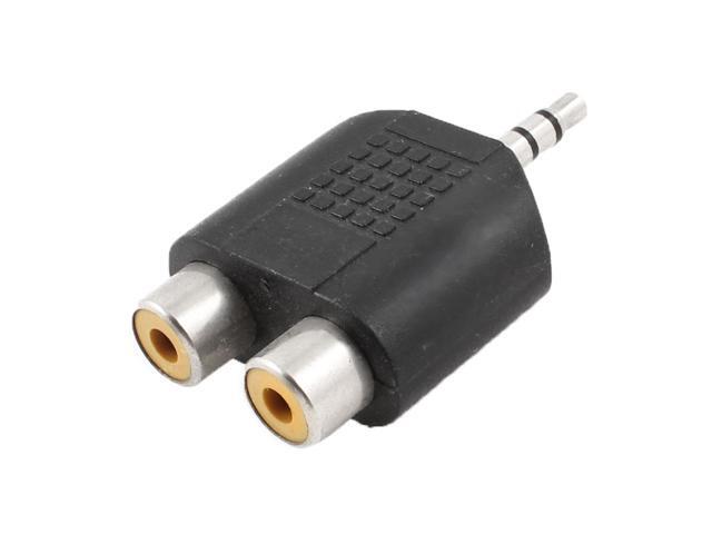 Click here for Unique Bargains 3.5mm Male to 2 RCA Female Plug Ea... prices