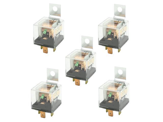 Click here for Unique Bargains DC 12V 80A 4 Pin SPST 1NO Green Pi... prices