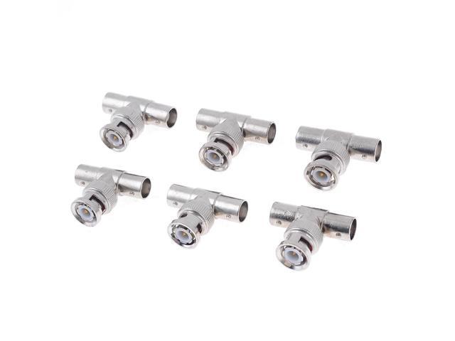 Click here for 6 X Silver Tone 3 Ways Audio Video AC Devices 1 BN... prices