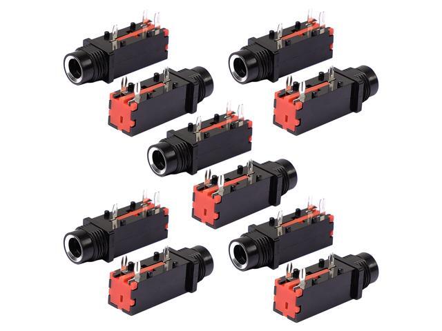 Click here for Audio 6.35mm 1/4 3 Pins Mono Jack Panel Mount PCB... prices