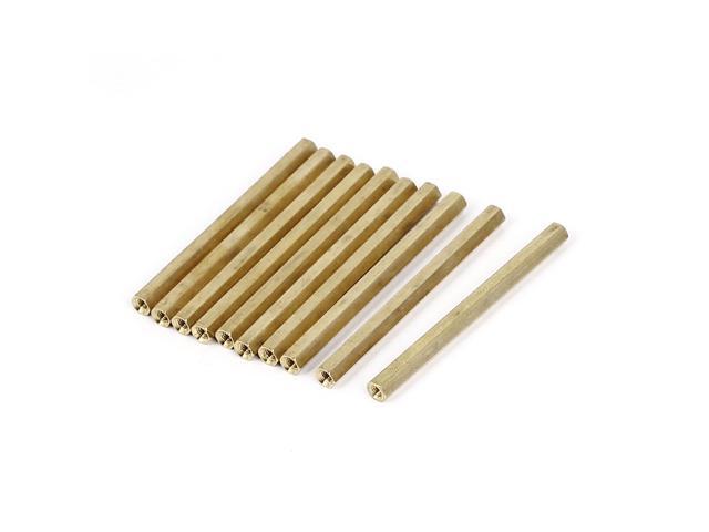 Click here for M3 x 60mm Female Thread Brass Hex Standoff Pillar... prices