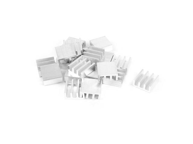 Click here for 20 x Aluminium Heatsink 11mm x 11mm x 5mm for MOS... prices