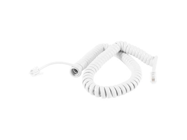 Click here for Unique Bargains 10ft Length Coil Stretchy RJ9 4P4C... prices