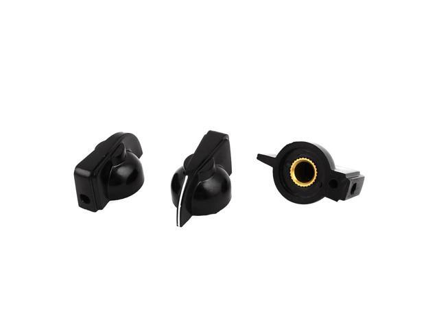 Click here for Unique Bargains 3 Pcs Black Plastic Rotary Switch... prices