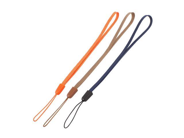 Click here for 3 x Tri Color Braided Cord Lanyard Hand Strap for... prices