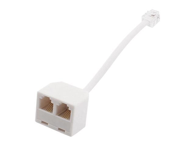 Click here for RJ11 6P4C Male to Two Female Socket 4-pin Telephon... prices