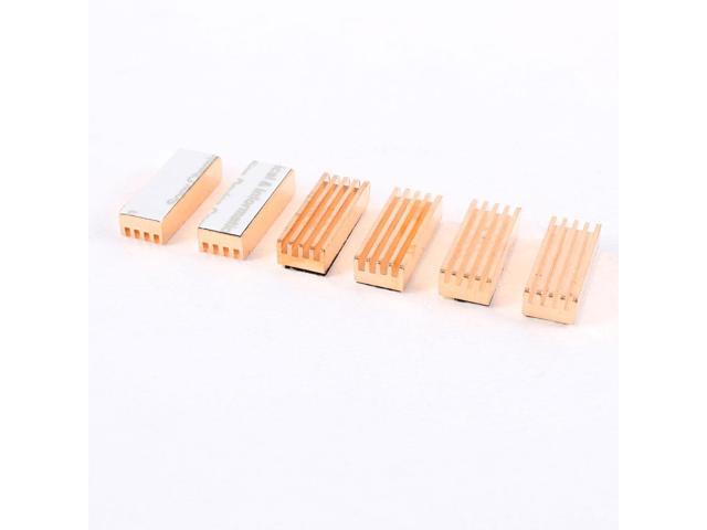 Click here for 6 Pcs Copper Cooler Heat Sink 22mm x 8mm x 5mm for... prices