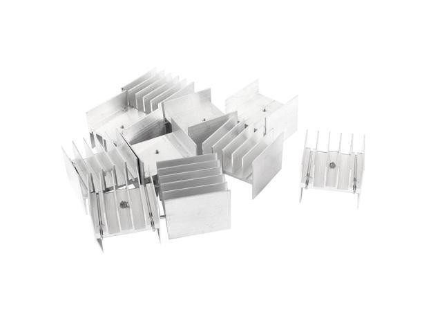 Click here for 10 x Aluminum Heatsink 30mm x 30mm x 25mm for Volt... prices