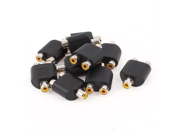 Click here for 10 Pcs Stereo Female Plug to Dual RCA Female Jack... prices