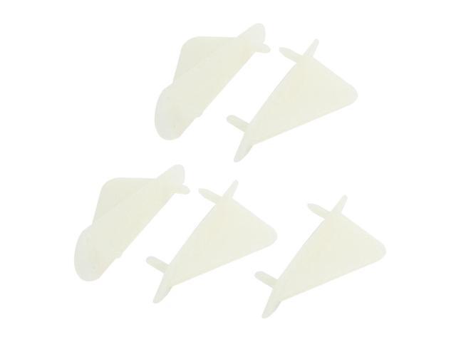 Click here for Unique Bargains 5PCS 2.5mm Dia Three Holes White P... prices