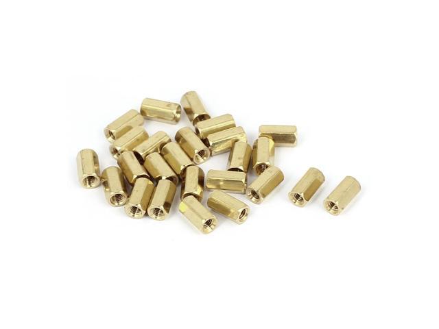 Click here for Unique Bargains M3 x 9mm Female Threaded Brass Hex... prices