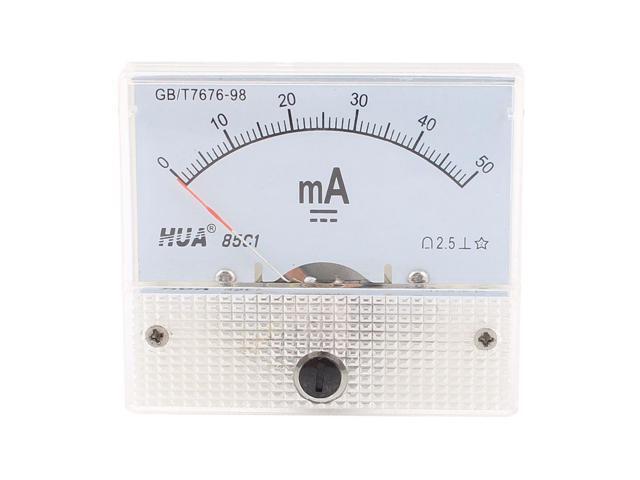 Click here for DC 50mA Analog Panel Ampere Current Meter Ammeter... prices