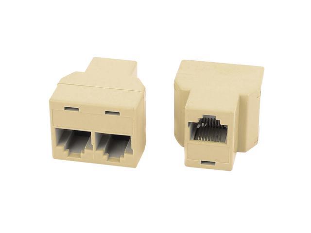 Click here for 2Pcs 3 Way RJ45 8P8C Internet Extension Connector... prices