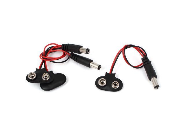 Click here for 3pcs 9V DC Battery Power Wire Male Plug Clip Barre... prices