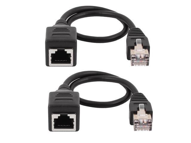 Click here for 2pcs 30cm Ethernet Lan Male to Female Network Cabl... prices