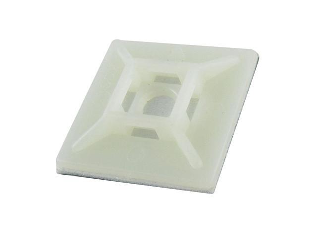 Click here for Unique Bargains 100 Pcs White Hard Plastic Sticky... prices
