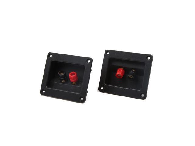 Click here for 2 Pcs 2 Way Audio Speaker Binding Post Terminal Bo... prices