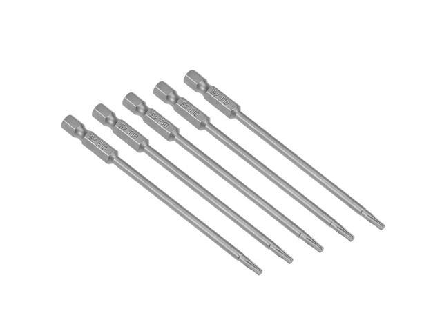 Click here for 5pcs 100mm Long 1/4 Hex Shank T10 Magnetic Torx He... prices