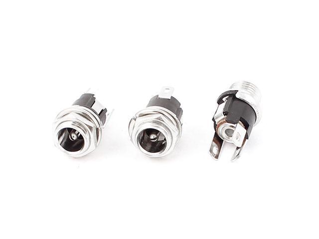 Click here for 3pcs 5.5 mm x 2.1mm DC Power Jack Socket Female Ad... prices