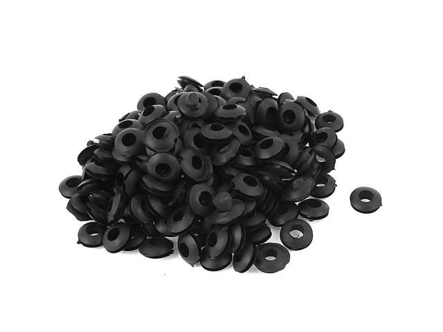 Click here for Unique Bargains 185pcs 5mm x 10mm Black Rubber Dua... prices
