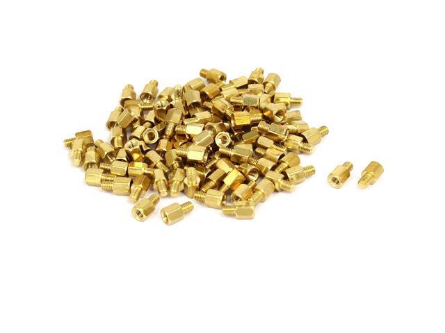 Click here for M3 x 5mm+4mm Male to Female Thread Brass Hex Pilla... prices