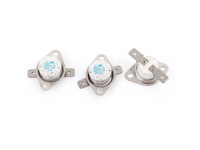 Click here for 3 Pcs KSD301 NC Temperature Switch Thermostat 170... prices