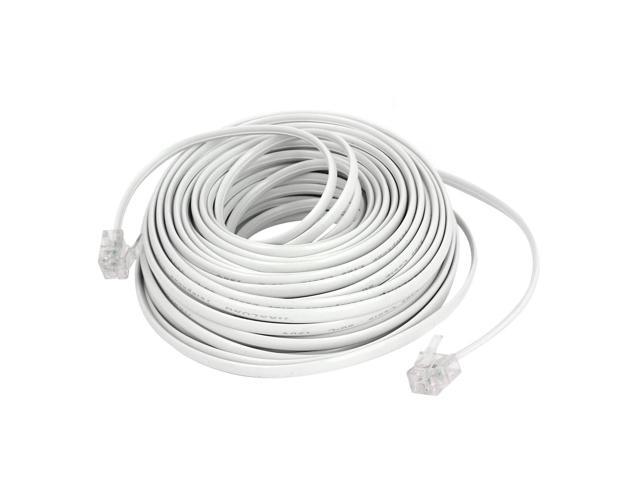 Click here for 15Mm 50Ft Long RJ11 6P2C Male to Male Plug Telepho... prices