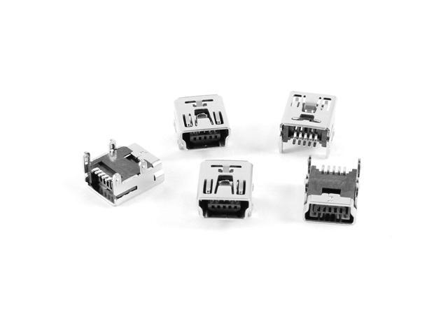Click here for 5 Pcs Mini USB Type B Female Socket 5-Pin 180 Degr... prices