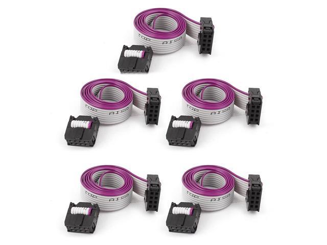 Click here for 5pcs FC8P 8-Pin IDC Socket Extension Flat Ribbon C... prices